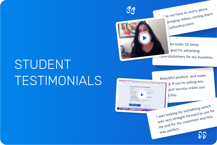 STUDENT TESTIMONIALS
